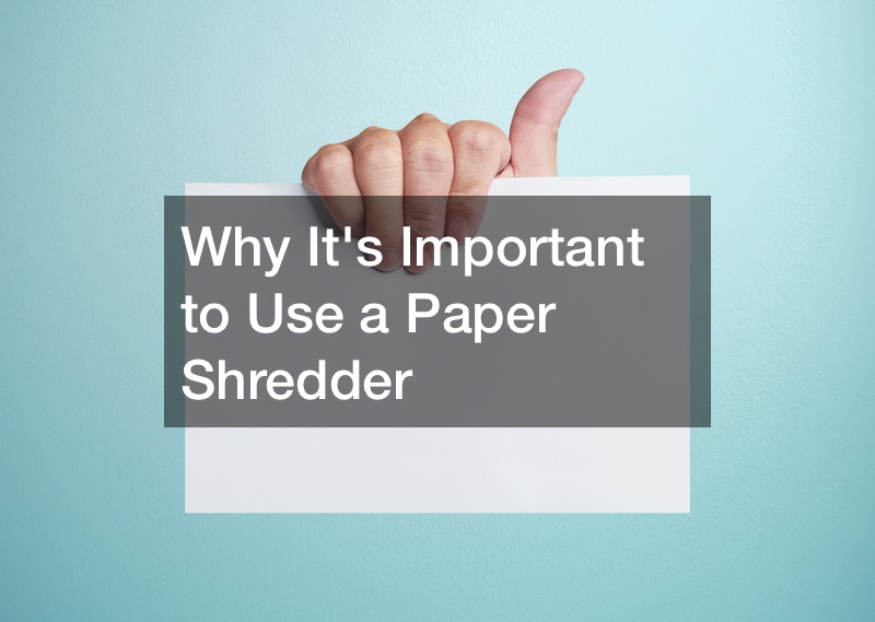 Why Its Important to Use a Paper Shredder - Small Business Managed IT ...