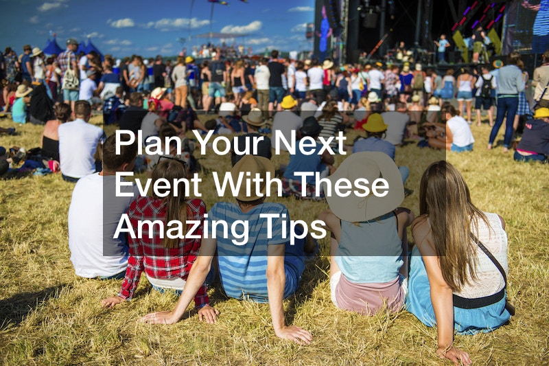 Plan Your Next Event With These Amazing Tips - Small Business Managed ...